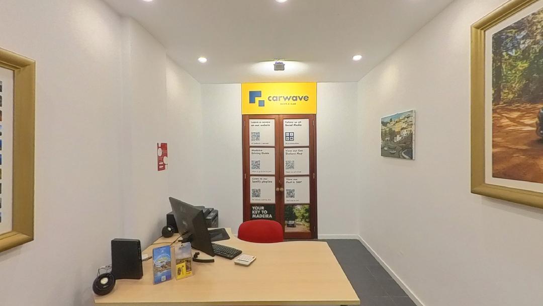 Your Car Rental in Madeira - Carwave Rent-a-Car Shop Location